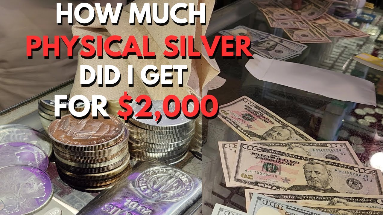 Discover How $2K Transforms into Physical Silver | How I Value the US ...
