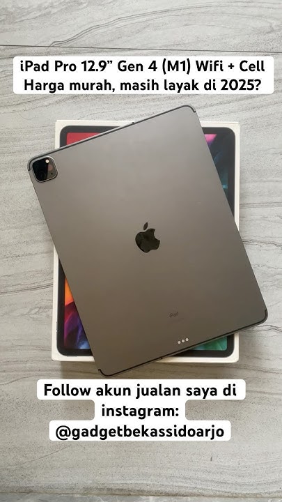 Jual iPad Pro M1 Wifi + Cell iBox bekas di tahun 2025, Harganya murah, masih worth it? # ...
