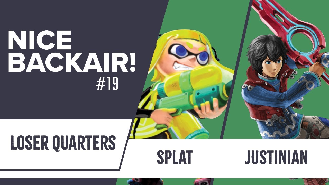 Losers Quarters | Splat (Inkling) vs Justinian (Shulk) | Nice Backair ...