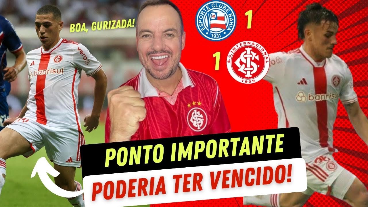 INTER EVOLUIU COM ROGER | TIME ACORDOU NO SEGUNDO TEMPO | GURIZADA BEM ...