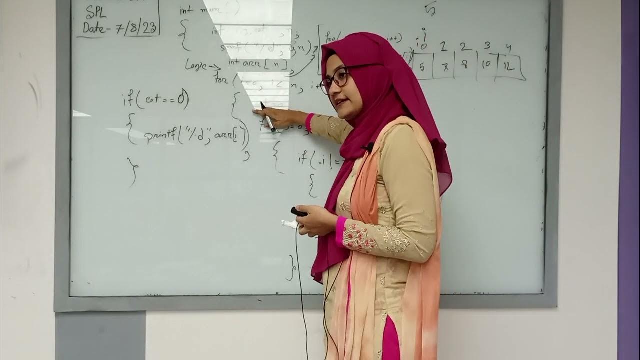 Structured Programming Language|Lecture-24|Section-A|CSE|Ayesha Siddiqua|University of Scholars ...