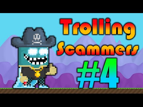 Growtopia | Trolling Scammers #4 (FUNNY) - YouTube