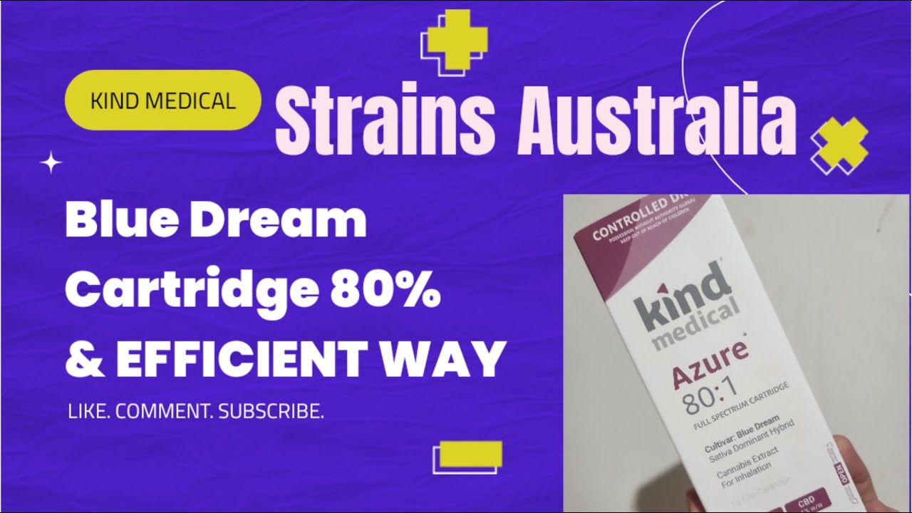 BLUE DREAM CART KIND MEDICAL AZURE 80:1 SPECTRUM - YouTube