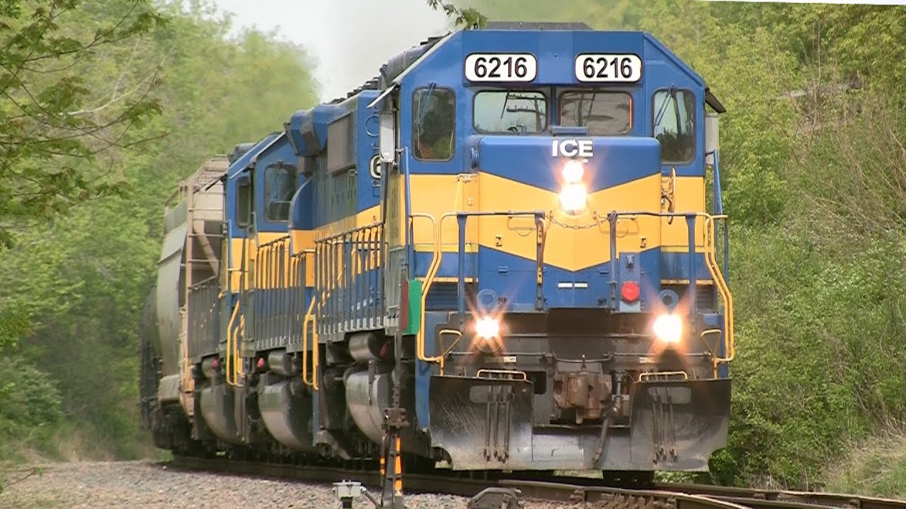 IC&E 6216 East, Ethanol Train, by Pingree Grove on 4-29-2012 - YouTube