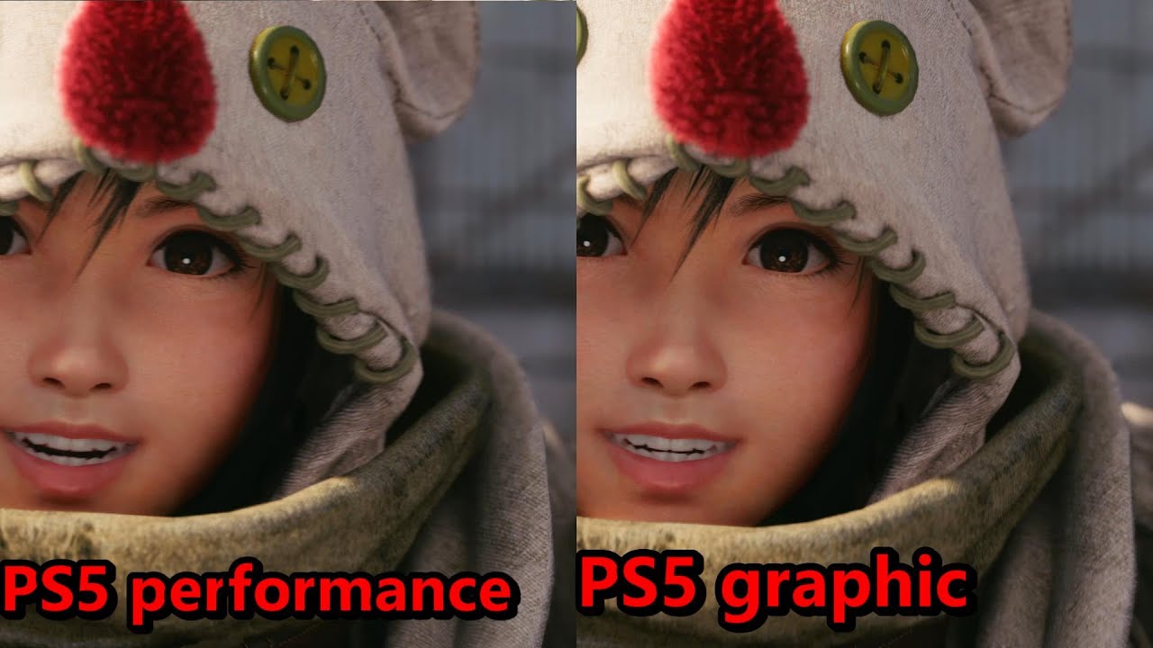 FF VII: Intergrade performance and graphics comparison【PS5】 - YouTube