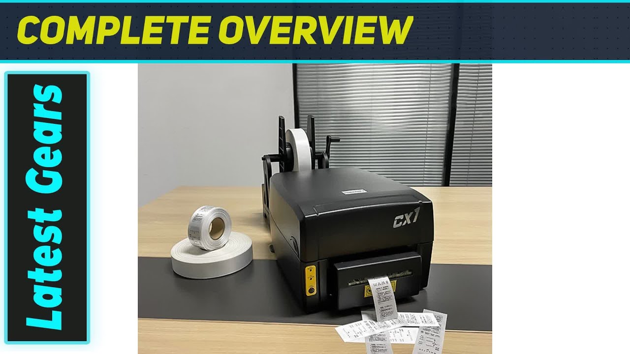 flatpincololee 2-in-1 Label Printer & Cutter: The Ultimate Labeling ...