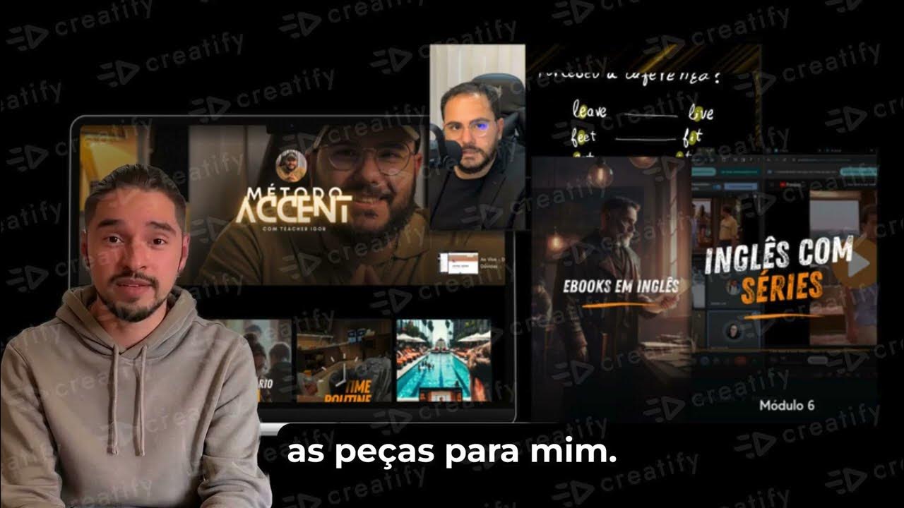 Método ACCENT Inglês FALADO Desde A Primeira SEMANA 2025😱⛔Onde COMPRAR Método ACCENT Teacher ...