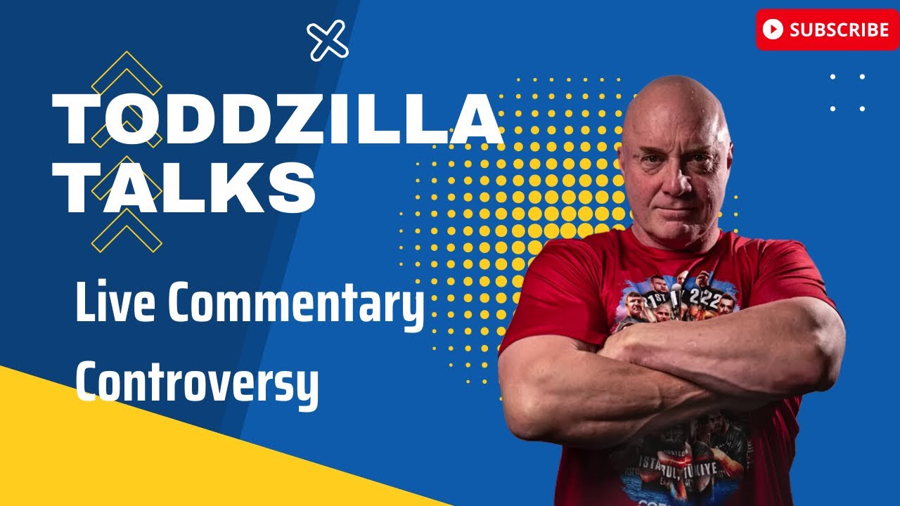 Toddzilla On Live Commentary Controversy - YouTube