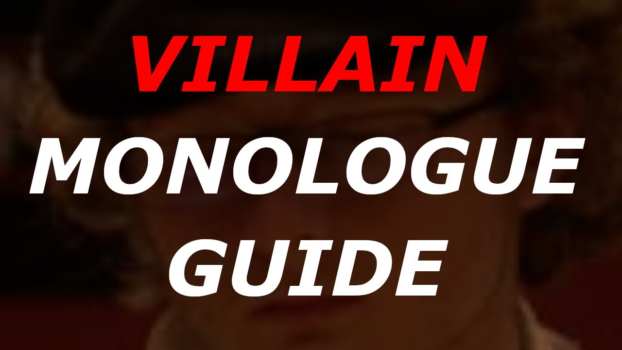 EVIL MONOLOGUES - Rant Academy - YouTube