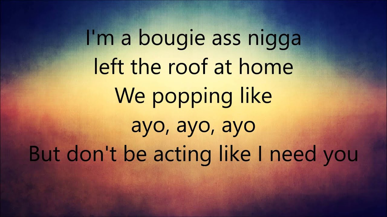 Chris brown - Ayo feat. Tyga (Lyrics) - YouTube