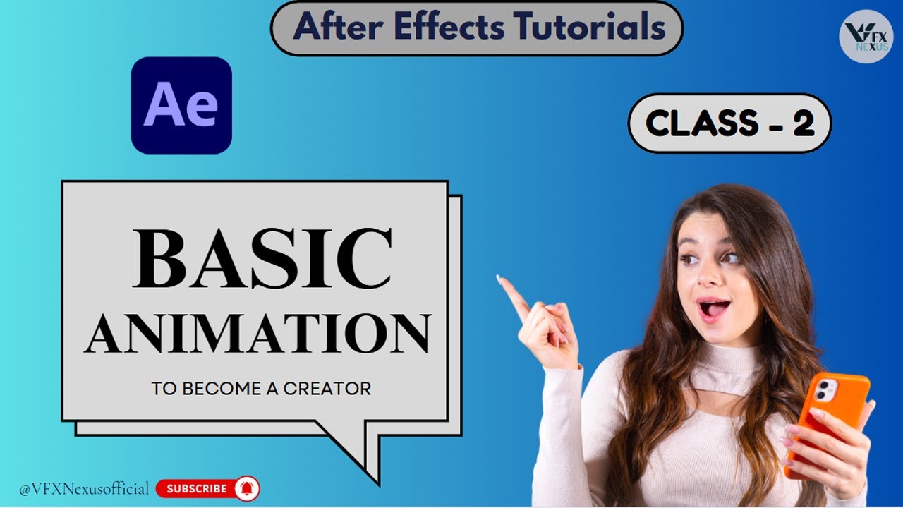 After Effects Course | Class_2 | Basic Animation of After Effects in ...
