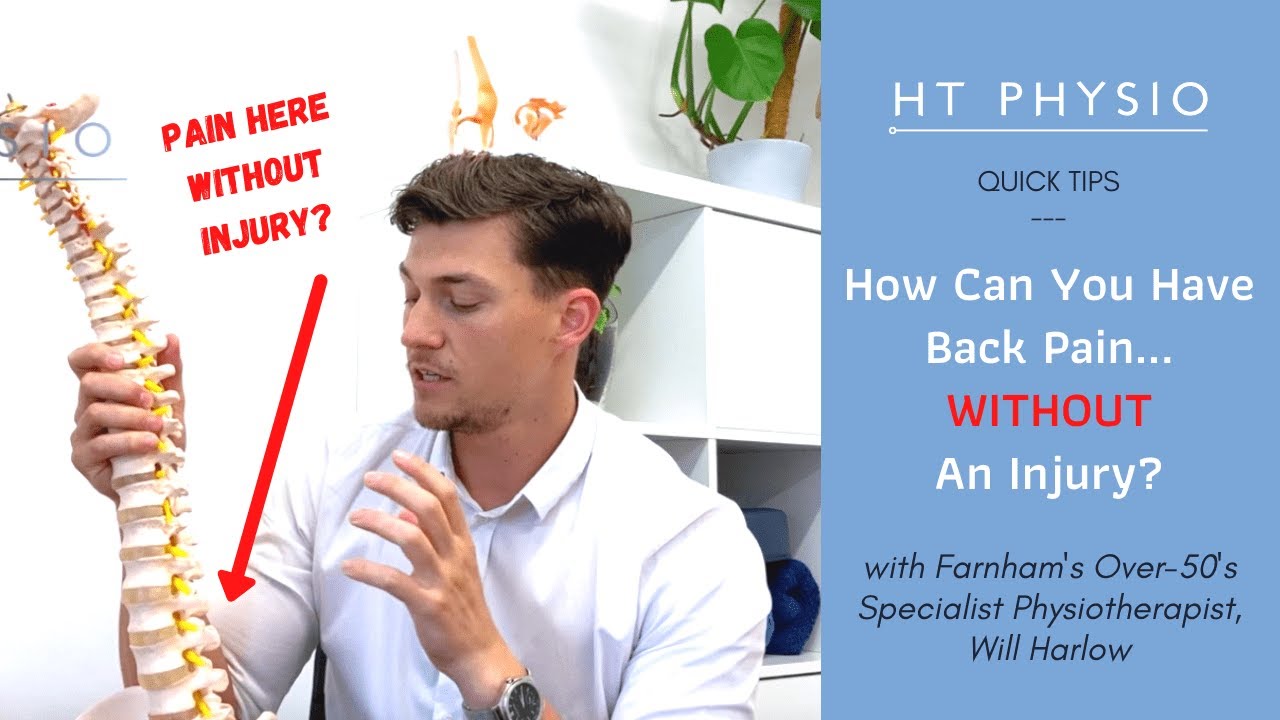 How Can You Have Back Pain Without An Injury? | HT Physio Quick Tips ...