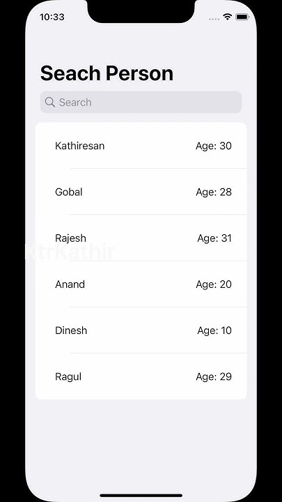 Search Text Swiftui Shorts Ios Xcode Trendingshorts Ktrkathir Youtube
