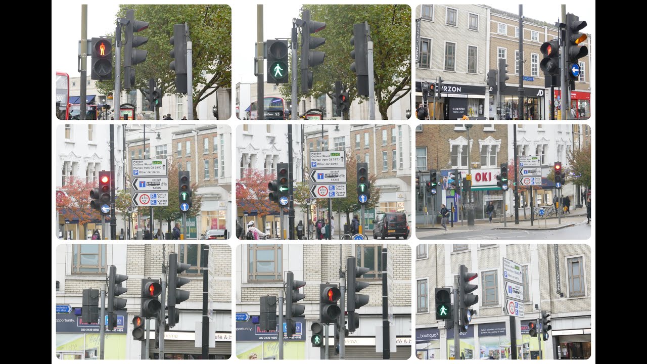 British Traffic Lights 88 (Old Fashion Traffic Lights) - YouTube