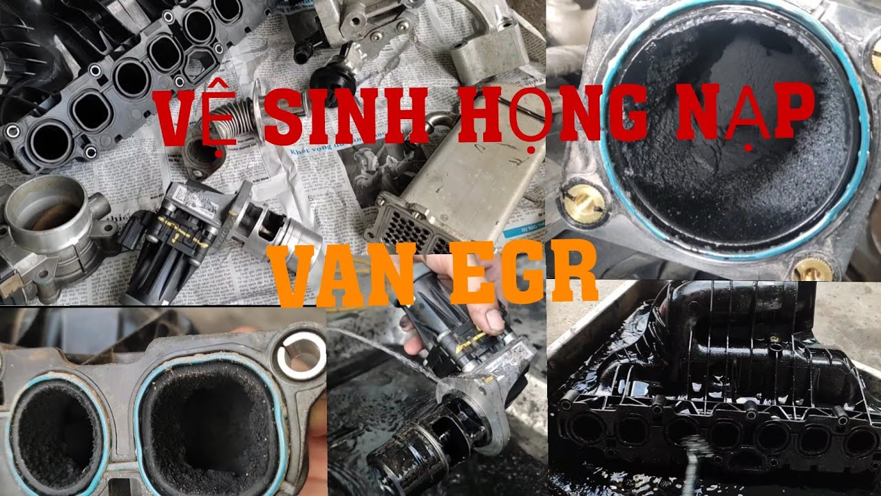 Vệ Sinh Họng Nạp và Van EGR Trên xe Chevrolet Traiblazer // garage ...