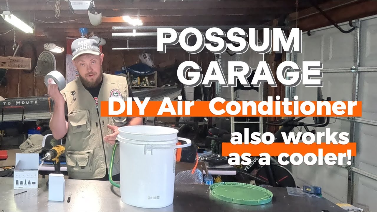 DIY PORTABLE Air Conditioner! (also works as a cooler) - YouTube