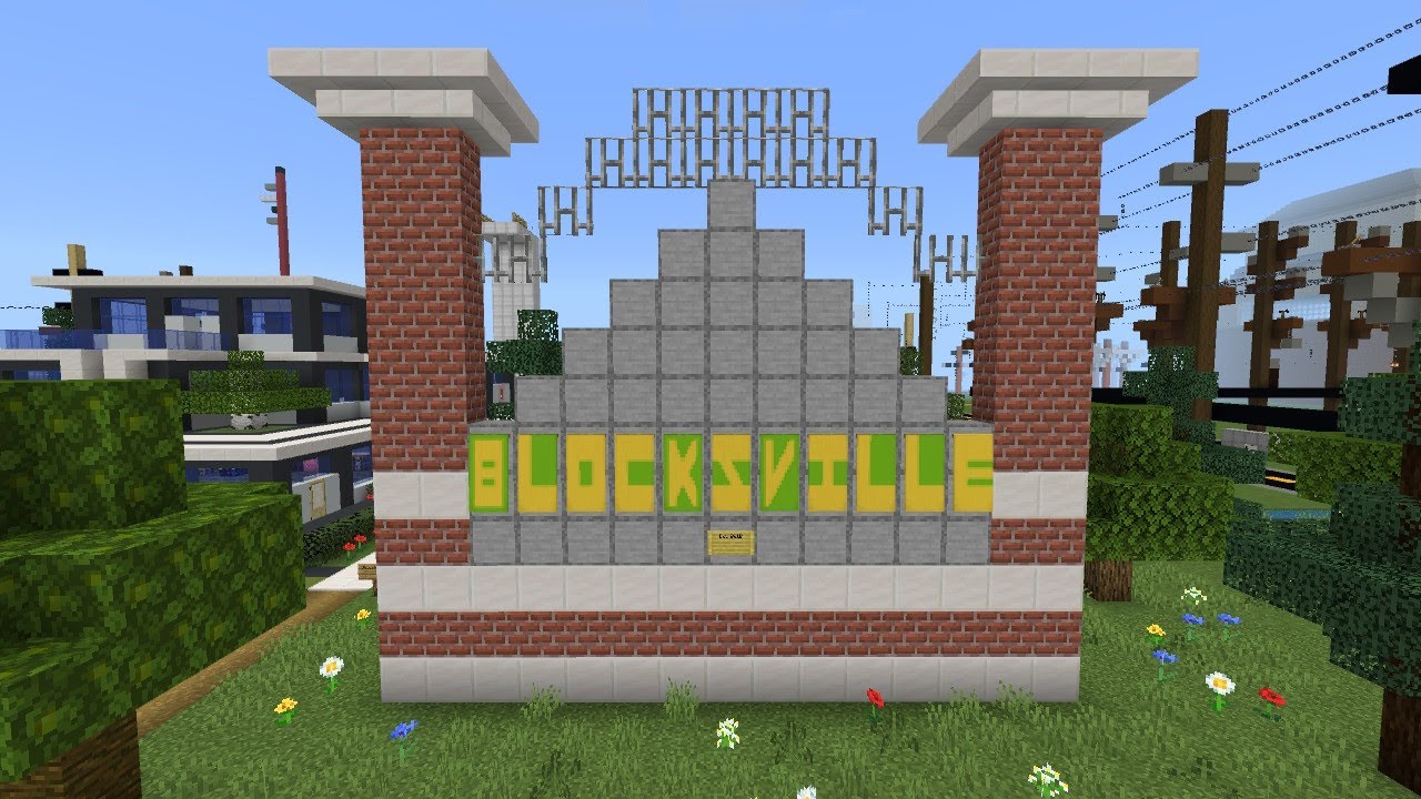 Minecraft: Minecart ride of Blocksville - YouTube
