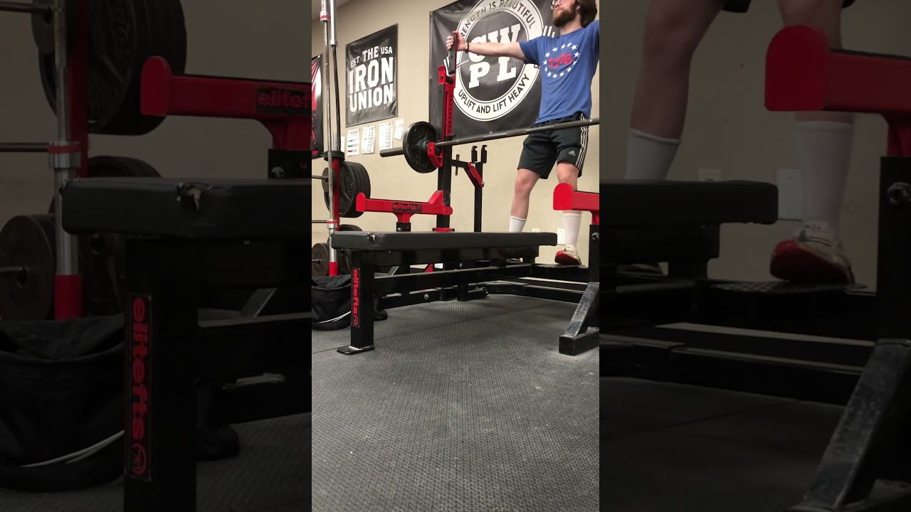 125 Bench Press PR - YouTube