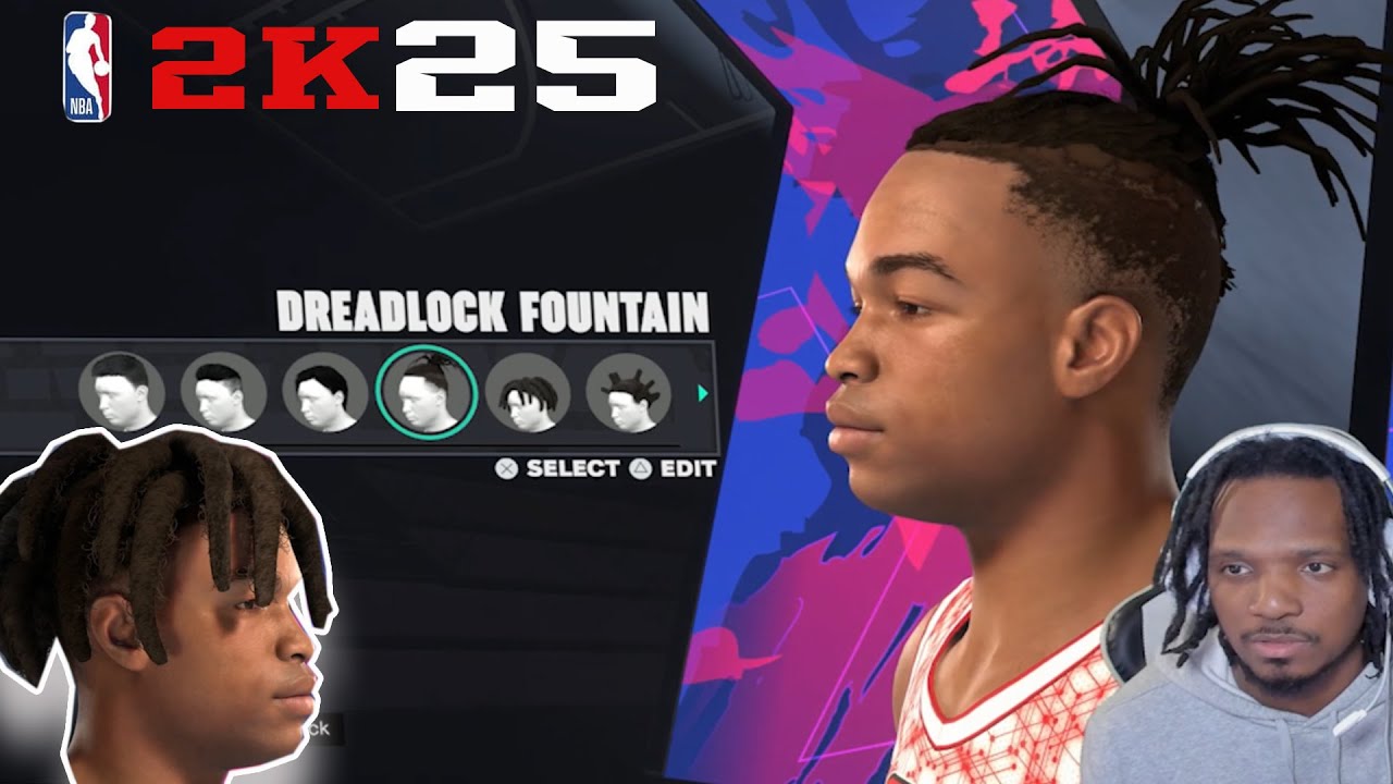 NBA 2K25- NEW FACES AND HAIRSTYLES - YouTube