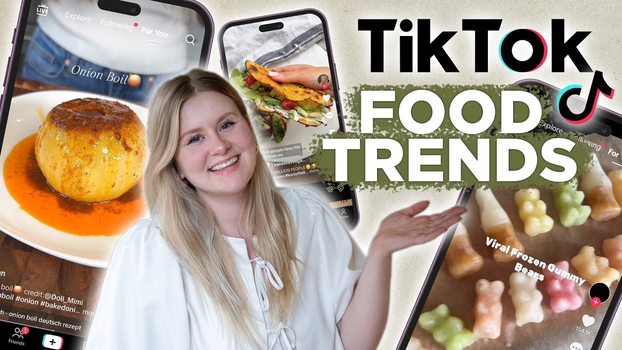 TikTok Food Trends: Onion Boil, Kartoffel Käse Sandwich & Gefrorene ...