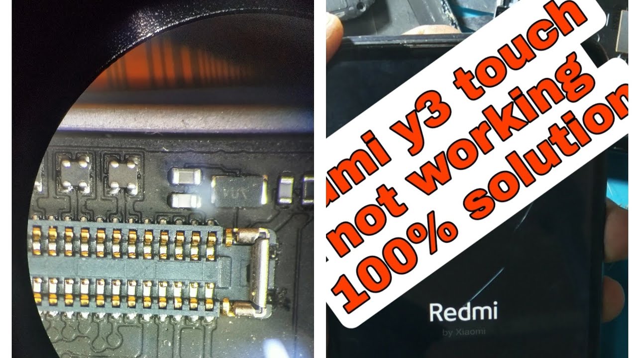 redmi y3 redmi 7 touch problem 100% solution - YouTube