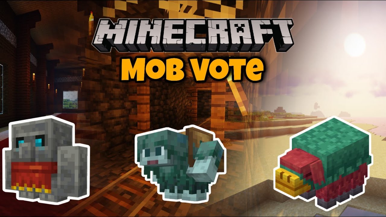 MOB BARU YANG ADA DI MINECRAFT MOB VOTE 2022 || @DafsChannelGaming ...