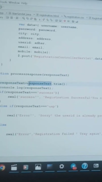 getting full html page from responseText (Ajax with JSP page ) - YouTube