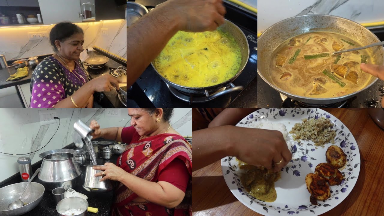 Amma's Cooking is the Best Part 3 - Amma Makes Paruppu Urundai Kuzhambu ...