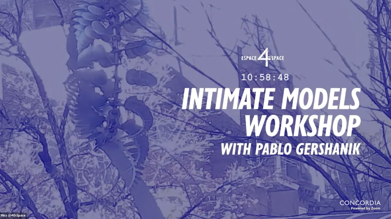 Intimate Models Workshop - YouTube