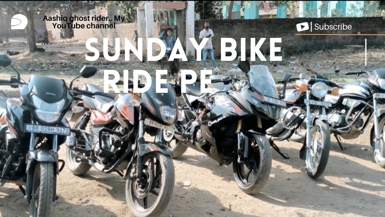 Sunday Bike Ride pe : Aashiq ghost rider🏍 :sunday bike ride pe - YouTube