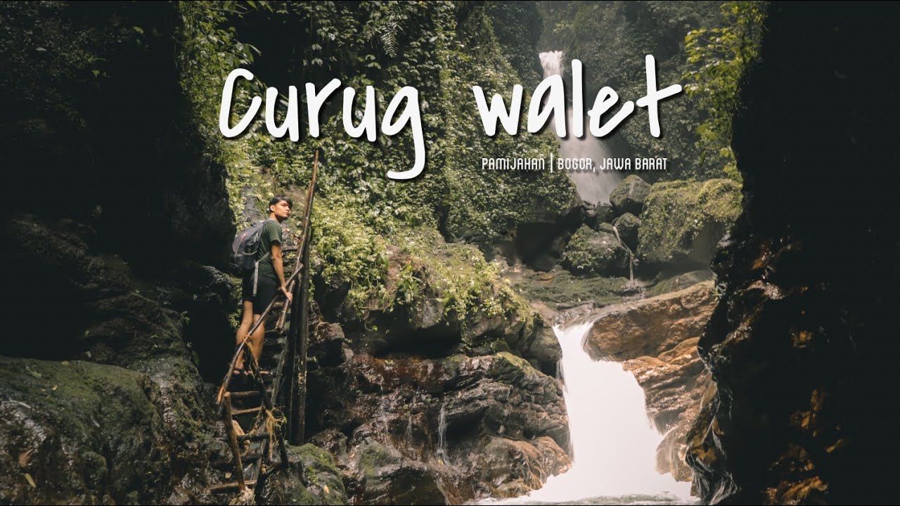Curug walet | Pamijahan, Bogor, Jawa Barat - YouTube