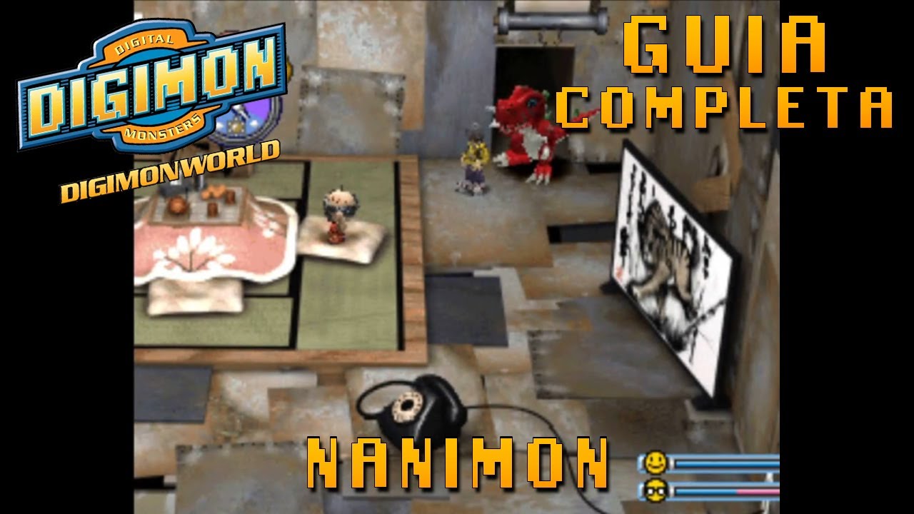 NANIMON - DIGIMON WORLD GUIA COMPLETA - YouTube