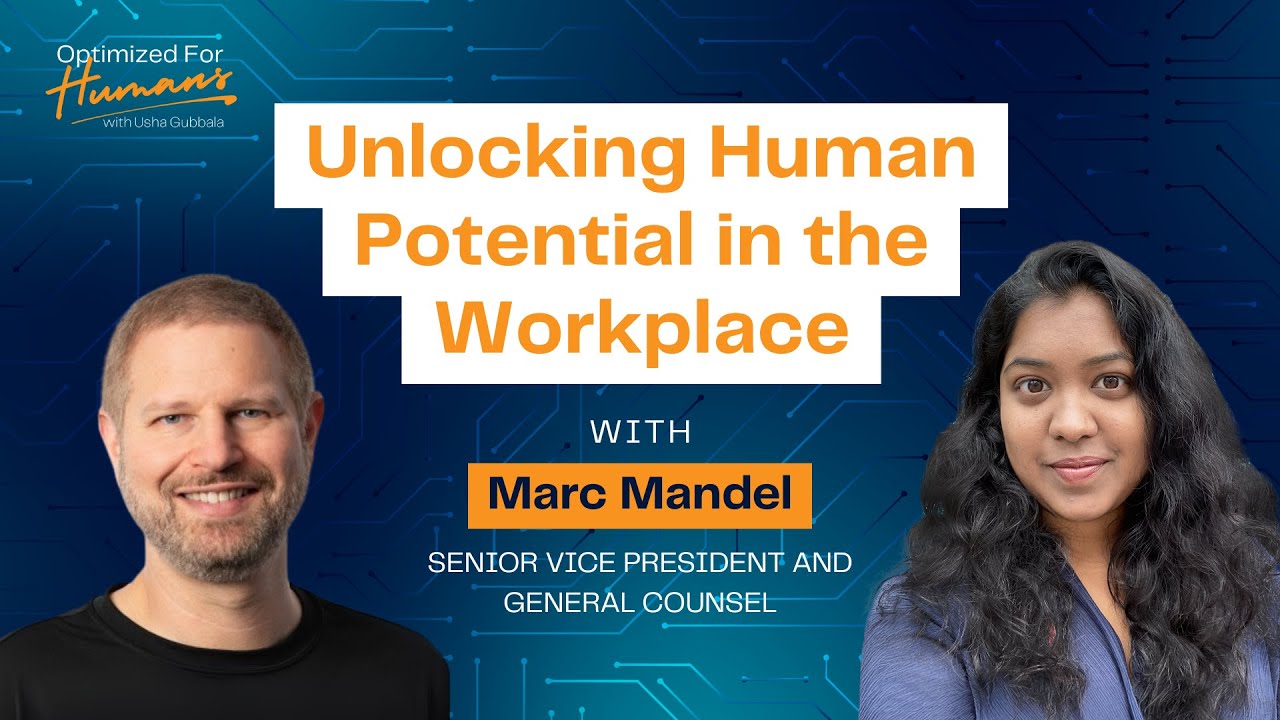 SE01E05 - Unlocking Human Potential in the Workplace | with Marc Mandel ...