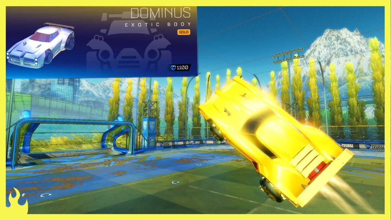 *NEW* Golden Dominus is Here! [Rocket League] - YouTube