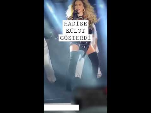 HADİSE Külot Gösterdi Frikik - YouTube