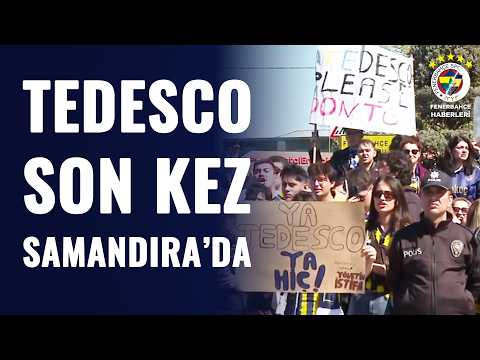 SON DAKİKA | Domenico Tedesco Son Kez Samandıra'da! İşte Canlı Görüntüler!