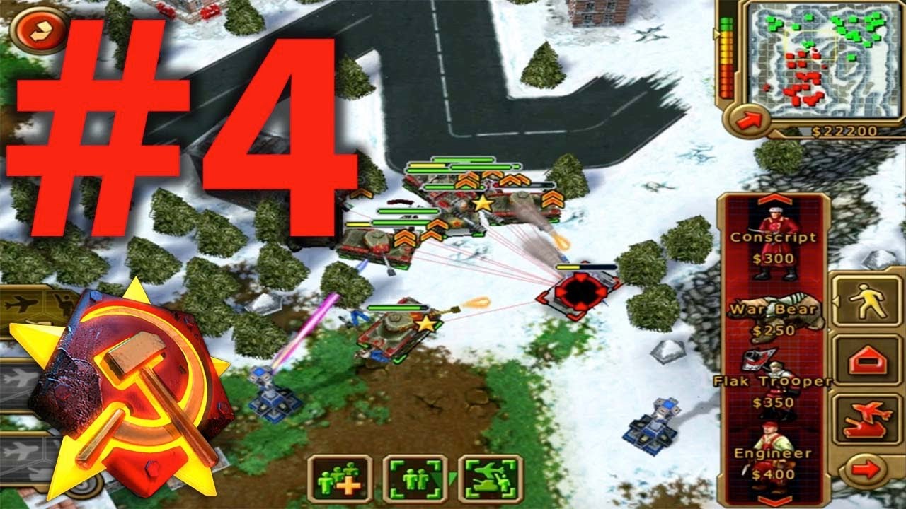 Avalanche - Soviet - Red Alert iOS - Gameplay Part 4 - YouTube