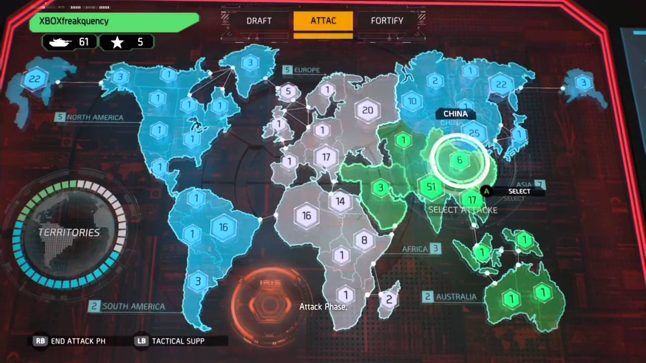 Xbox One Risk Online Challenge 1 HD Commentary PART 5/8 - YouTube