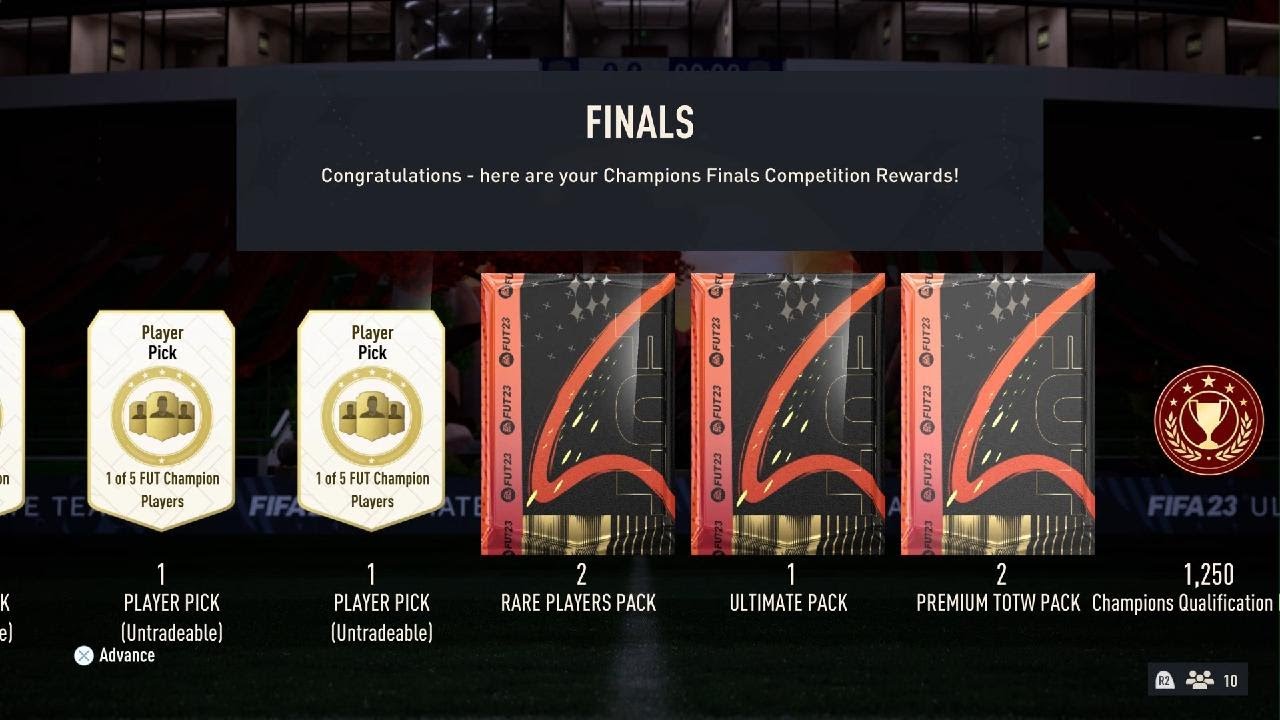 RANK 3 FUT CHAMPS REWARDS - FIFA 23 ULTIMATE TEAM - YouTube