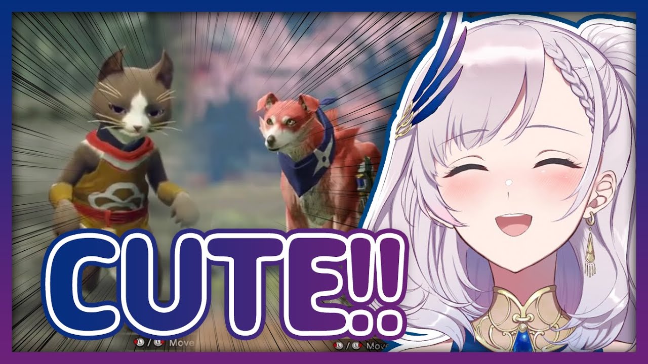 Reine being extremely adorable for 3 minutes and 15 seconds straight ...