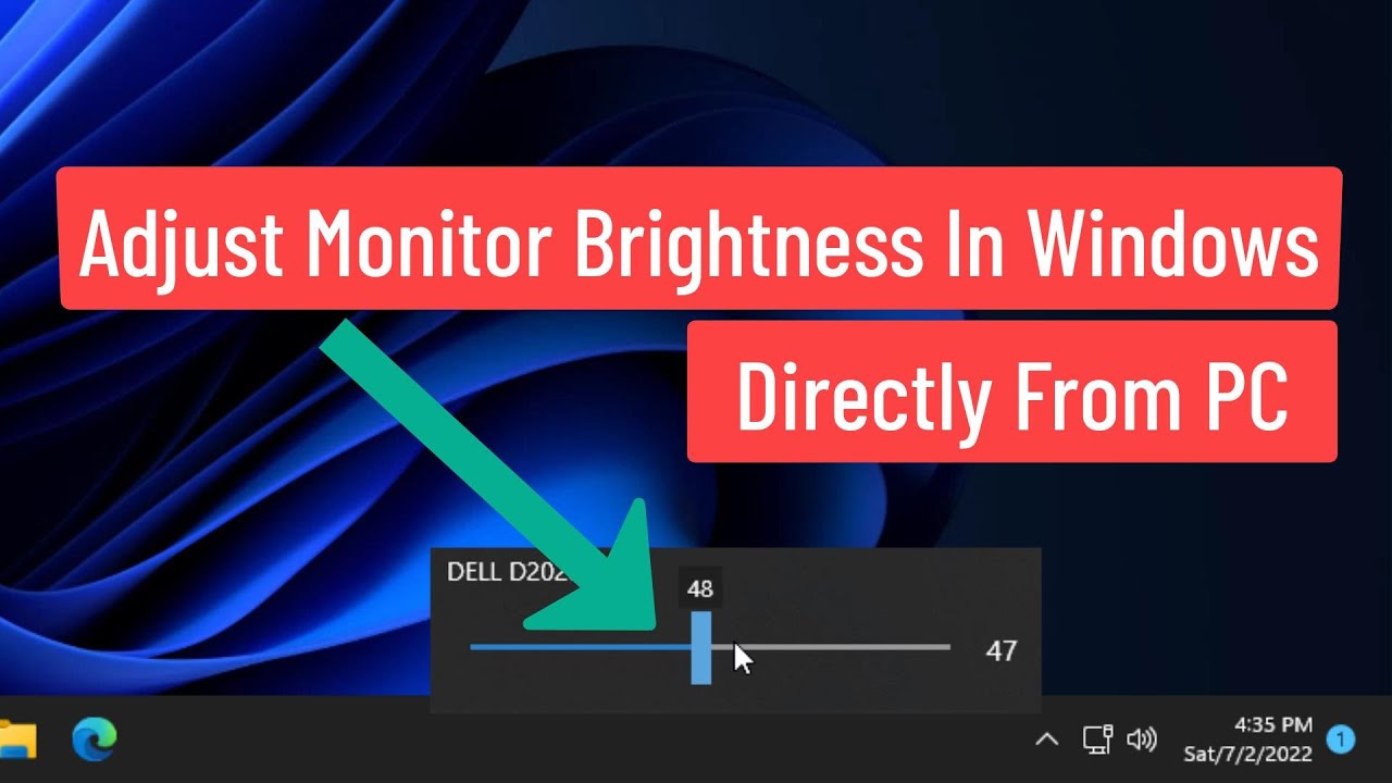 How To Adjust Monitor Brightness In Windows Directly From PC Adjust how-to-adjust-monitor-brightness-in-windows-directly-from-pc-adjust