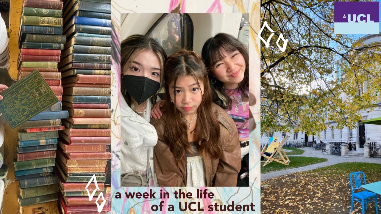 a week in the life of a UCL student 💫 - YouTube