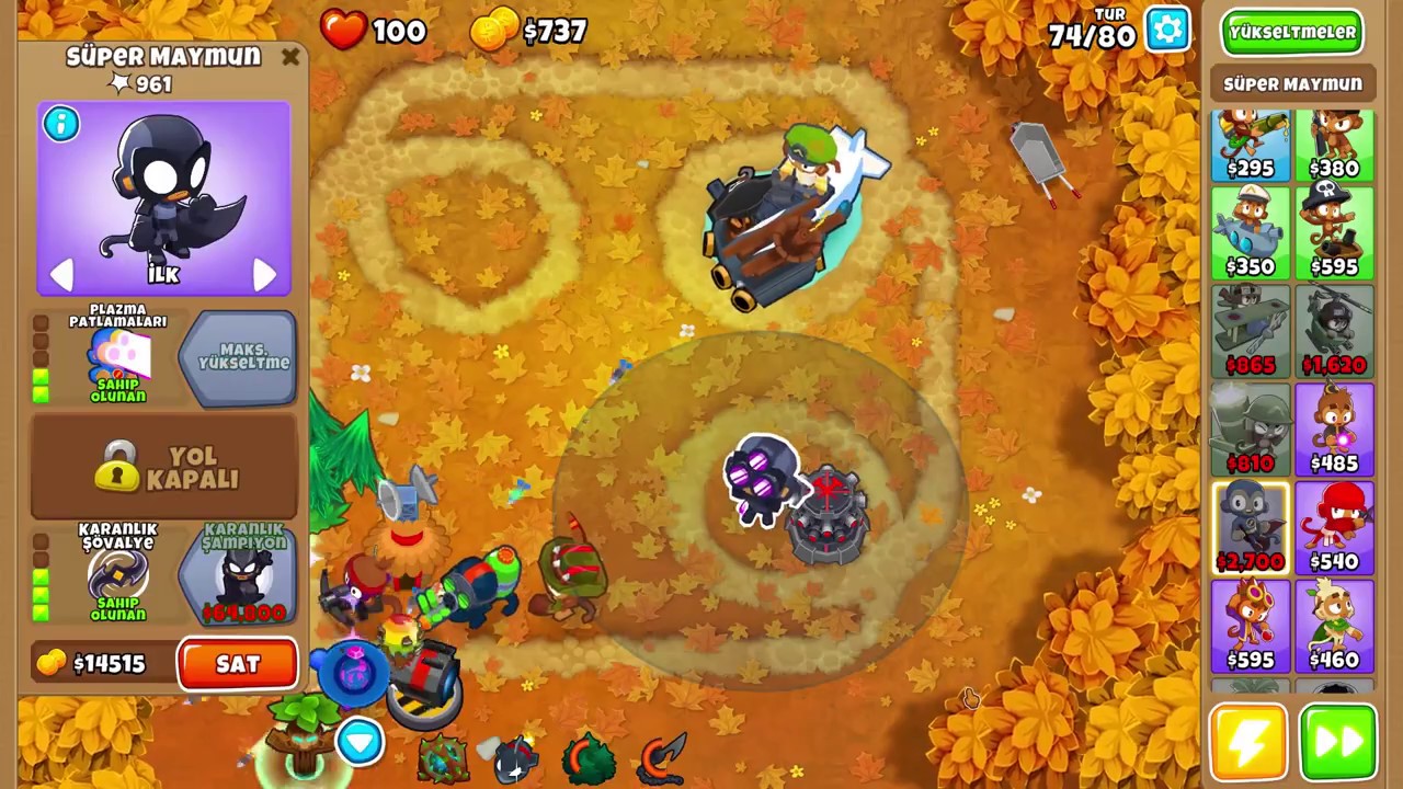 Bloons TD 6 hard mode (76 level failed) - YouTube
