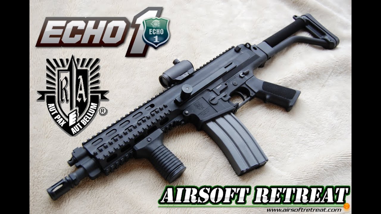 Echo 1 XCR Full Metal AEG Airsoft Overview - YouTube