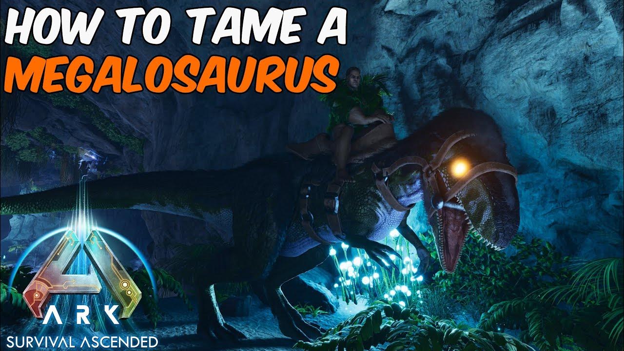 How To Tame a Megalosaurus in ARK Survival Ascended - YouTube