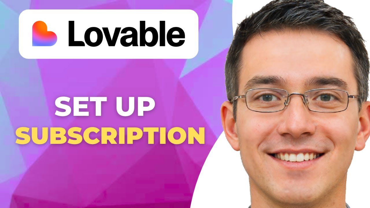 How To Set Up Subscriptions With Lovable (Easy Set Up) - YouTube