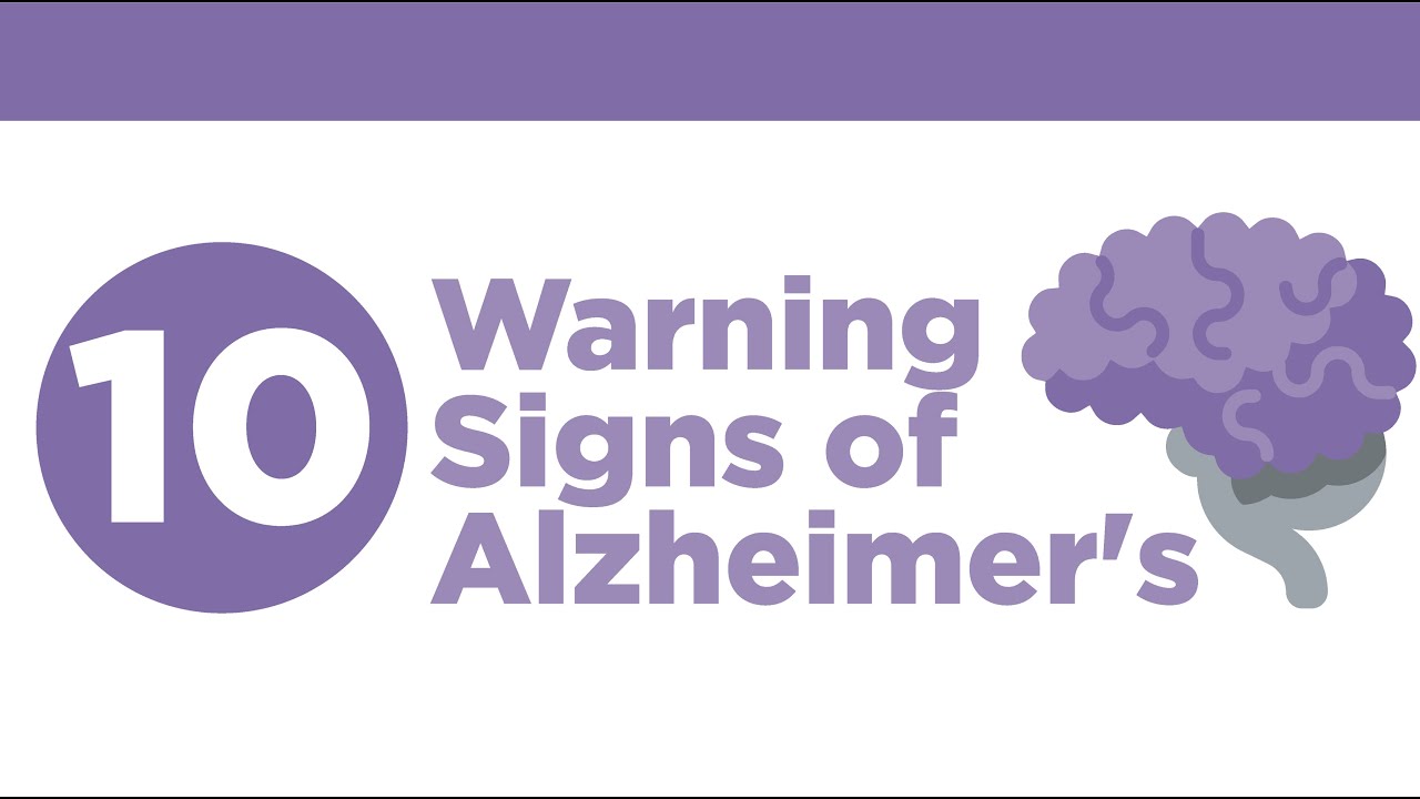 Ten Warning Signs of Alzheimer's - YouTube