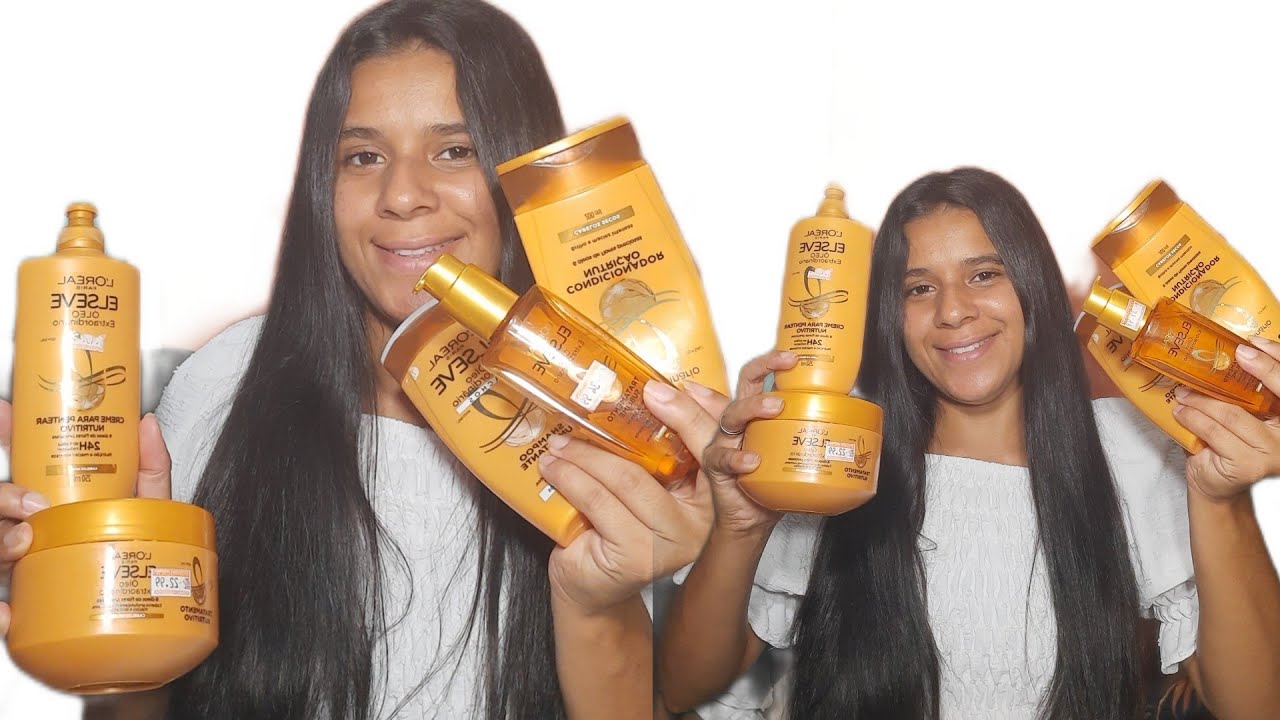 linha completa da elseve óleo extraordinário - YouTube