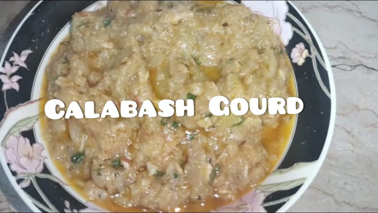 Ghiya Kaddu | Calabash Gourd Vegetable | Vegetarian Recipe | Simple ...