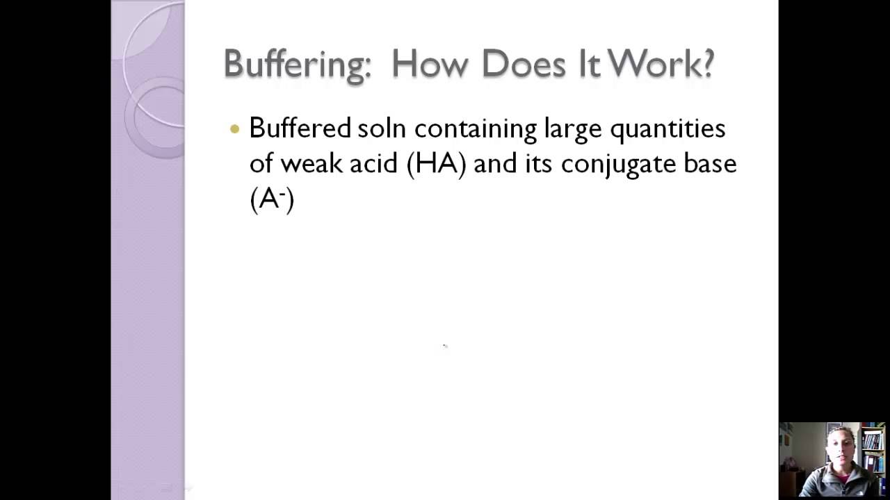 Section 2-Buffered Solutions - YouTube